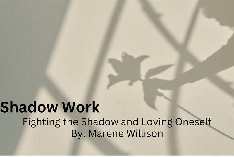 Shadow Work: Fighting the Shadow and Loving Oneself | by Marene ...