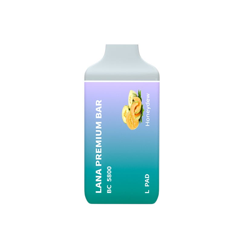 Lana Premium Bar 5800 Puffs Honeydew disposable vape | by lanavape.com ...