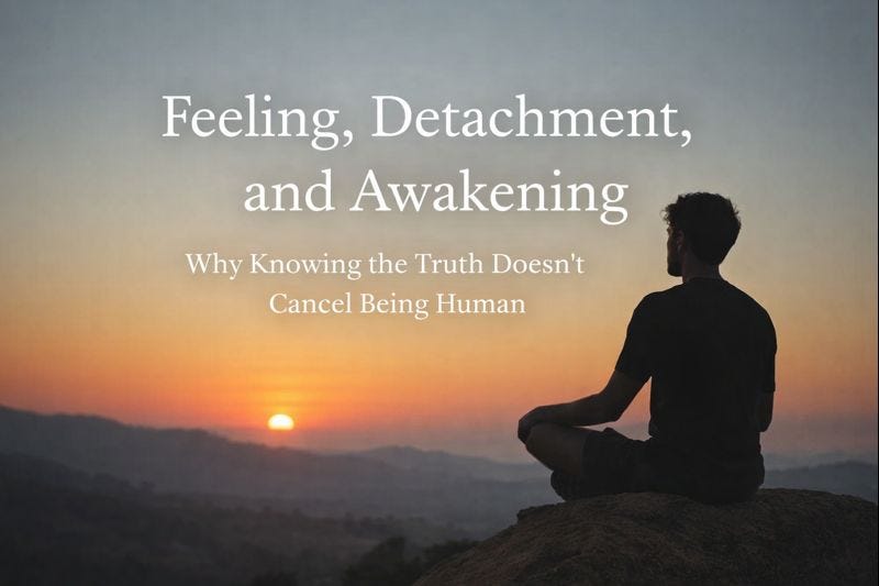 Feeling, Detachment, and Awakening | by Neeraj Suthar | Medium
