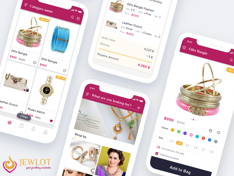 e-commerce Jewellery Shopping App Zikar Patel | by Zikar Patel | Medium