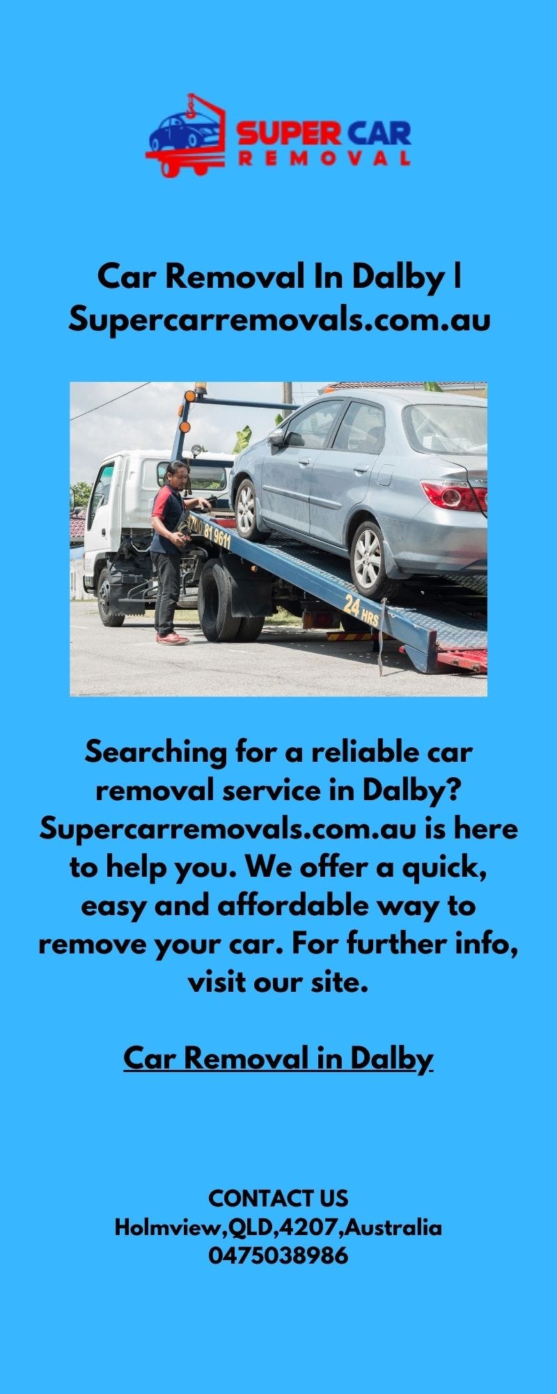 Car Removal In Dalby | Supercarremovals.com.au - supercarremovals - Medium