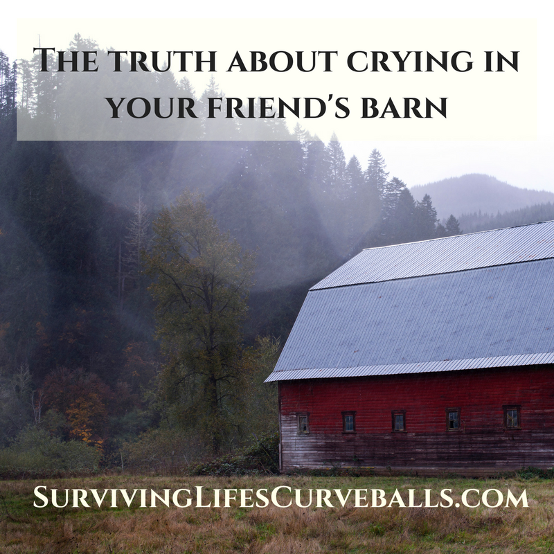 The truth about crying in your friend’s barn | by Jennifer Piper | Medium