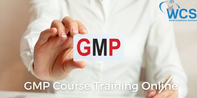 GMP Course Training Online - gmp training - Medium