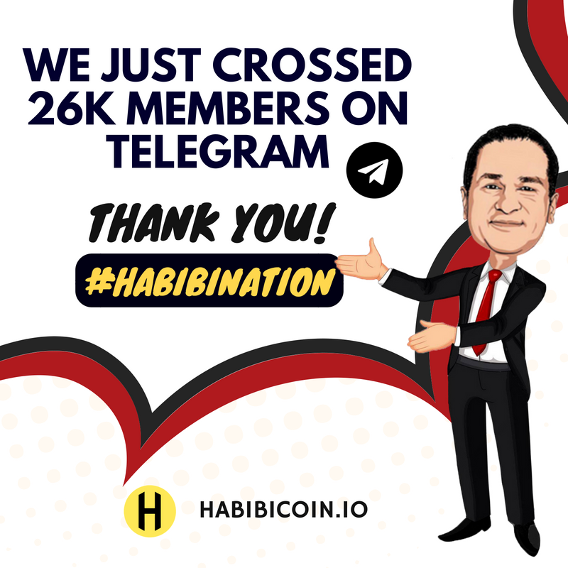 HabibiCoin Just Crossed 26k Members on Telegram | by Habibi Coin | Medium
