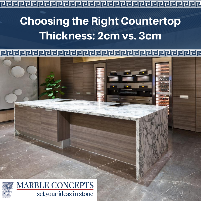 Choosing The Right Countertop Thickness: 2cm Vs. 3cm | by Jamesjung | Medium