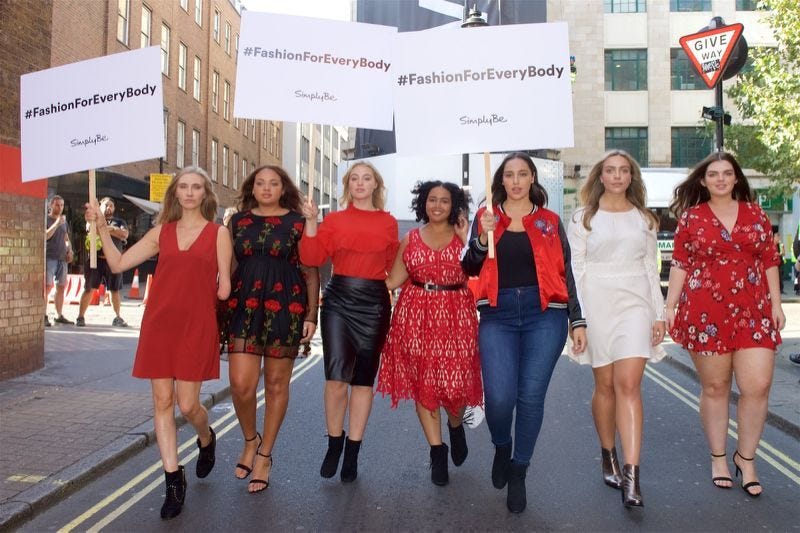 Simply be plus size woman commercial good or bad? | by Allusive | Medium