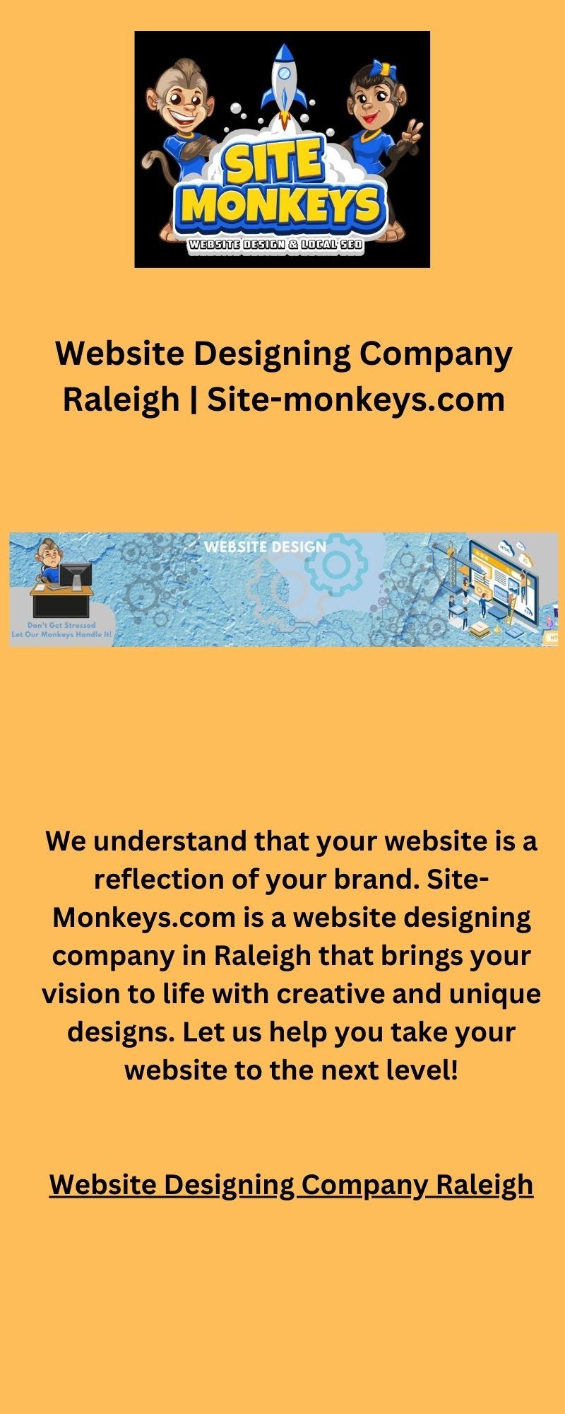 Website Designing Company Raleigh | Site-monkeys.com - Sitemonkey - Medium