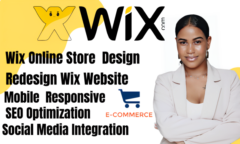I will redesign wix website, wix expert, wix online store design, wix ...
