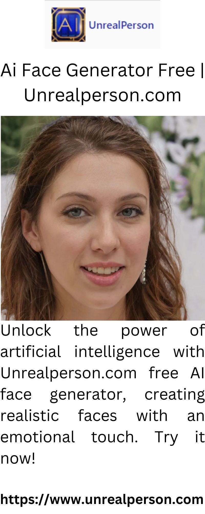 Ai Face Generator Free Unrealperson Medium