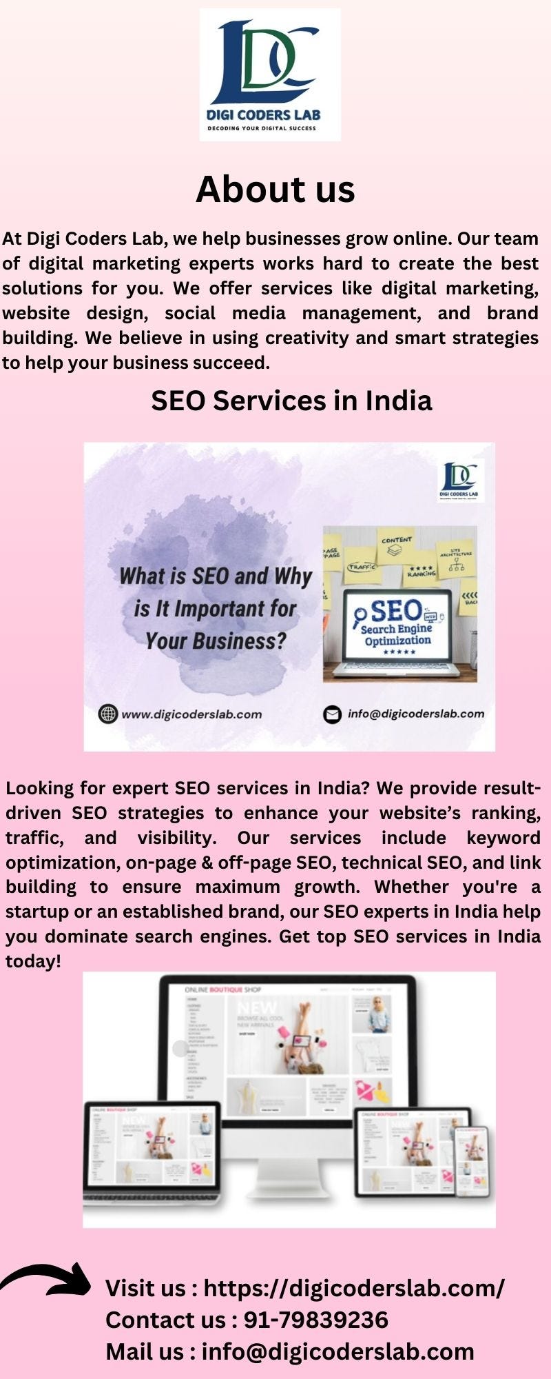 SEO Services in India at Digi Coders Lab - Digicoderslab - Medium