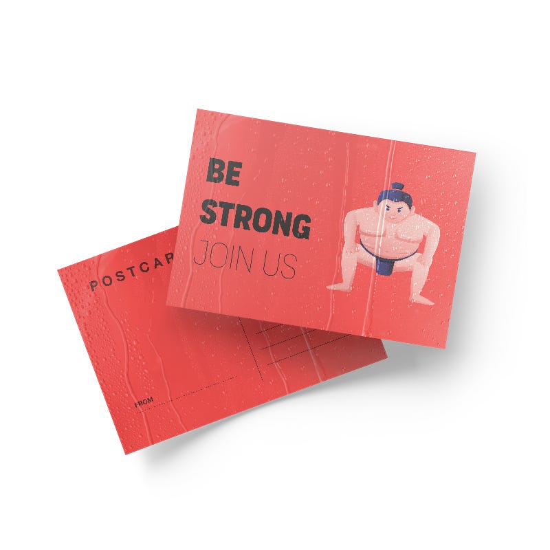 Specialty Post Cards - Tinta Prints - Medium