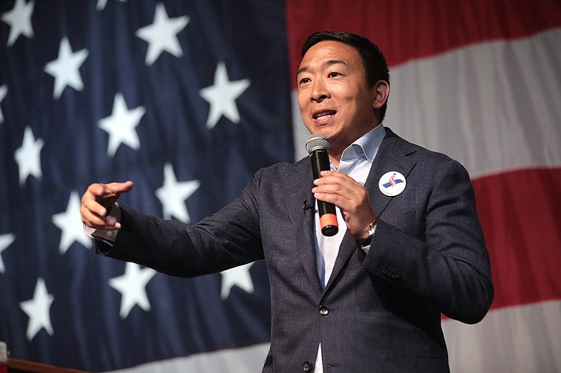 President Yang. Moving America Forward | by Sansu the Cat | Politics ...