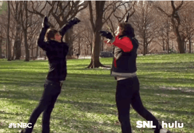 Teamwork High Five Gif