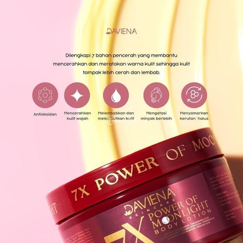 Lotion Dosting Daviena Skincare - prestigebeauty.id - Medium
