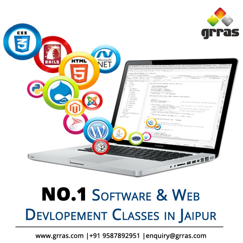 №1 Software and Web Development Classes in Jaipur | by Grrastraining ...