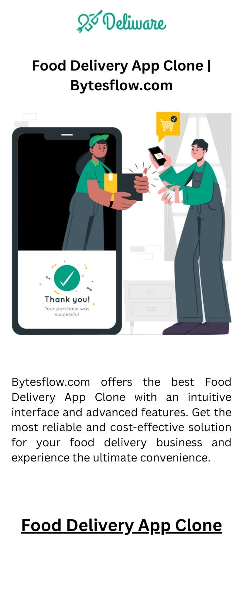 Food Delivery App Clone | Bytesflow.com - fooddeliveryscript s - Medium Food Delivery App Clone | Bytesflow.com - fooddeliveryscript s - Medium