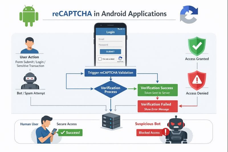 Implementing reCAPTCHA in Android Applications | by Riyas Pullur | Medium