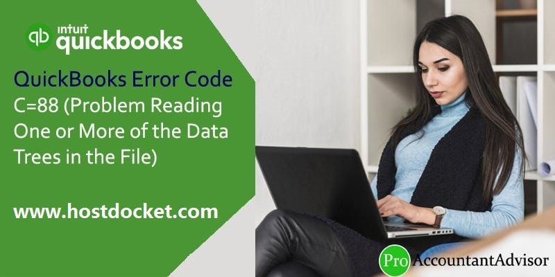 QuickBooks Error Code C=88 (Problem Reading One or More of the Data ...