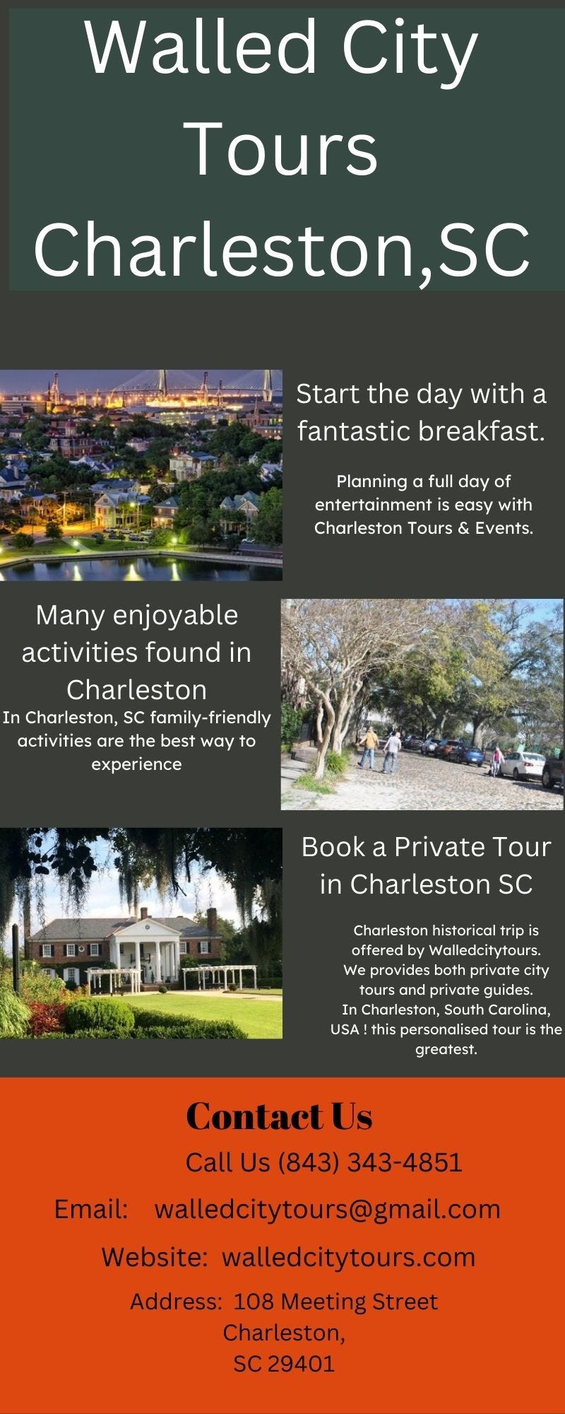ghost tour in Charleston SC - Charleston Old Walled City Walking Tours ...
