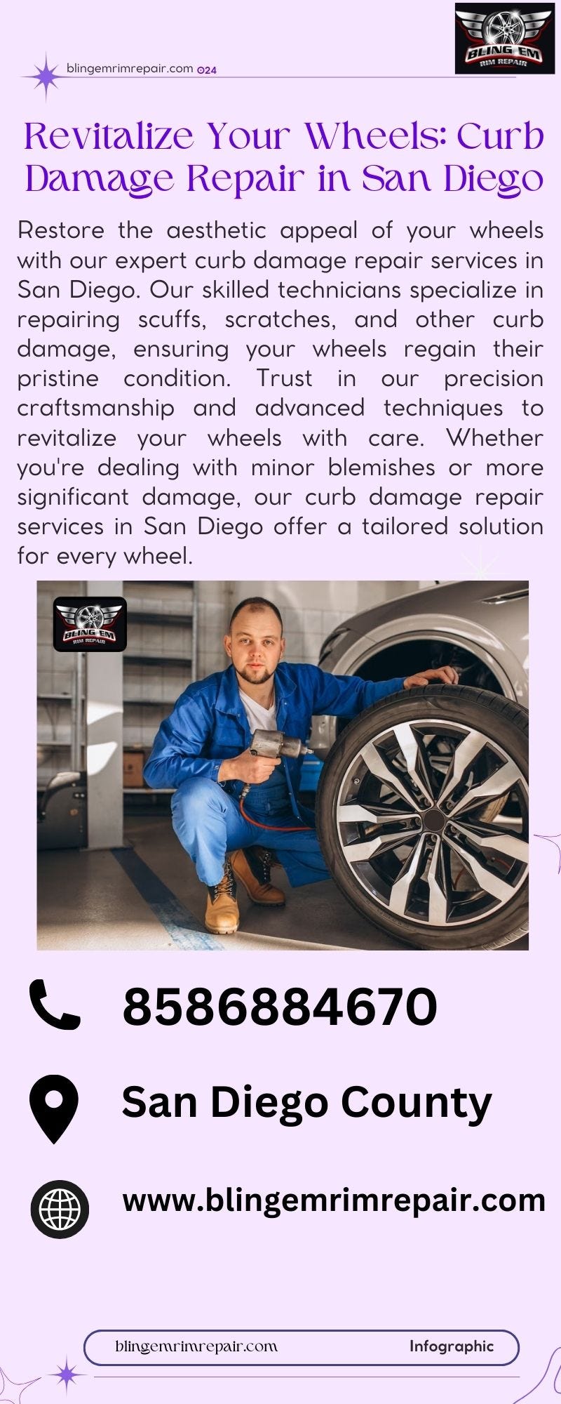 Revitalize Your Wheels: Curb Damage Repair in San Diego ...