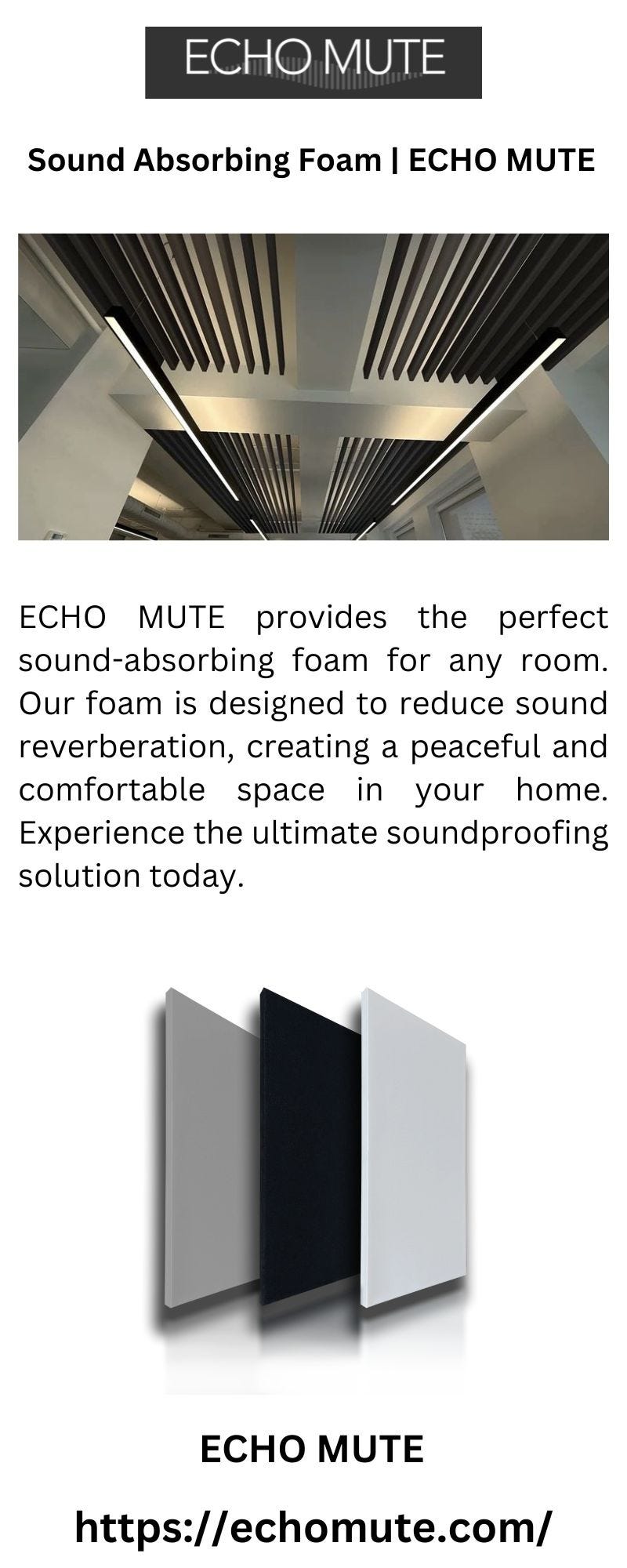 Sound Absorbing Foam | ECHO MUTE - Dentistinmilton - Medium