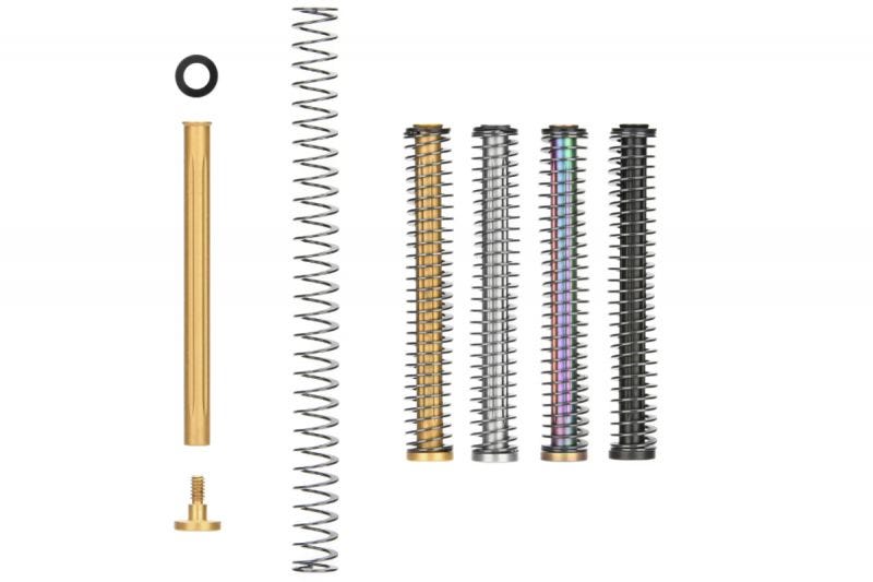 L2D Combat Stainless Steel Fluted Guide Rod for Glock, Compact Frame ...