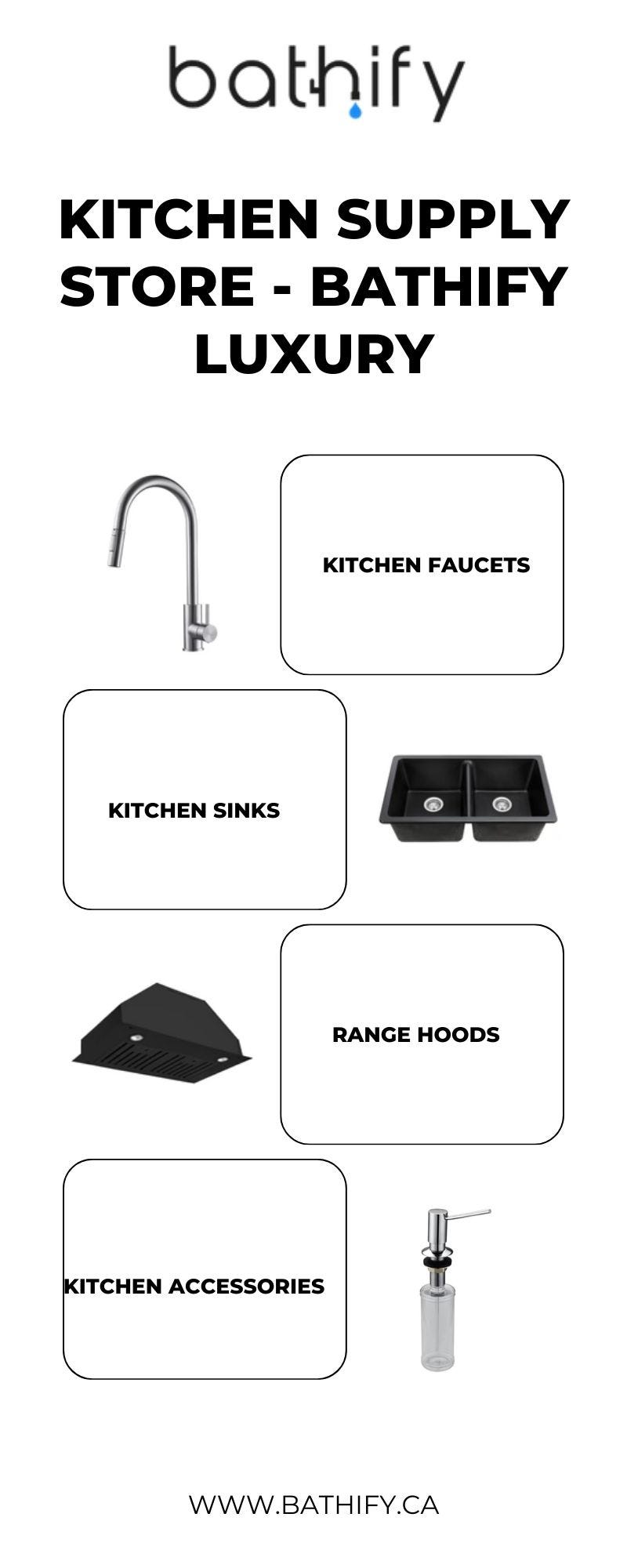 Kitchen Supply Store — Bathify Luxury - Bathify - Medium