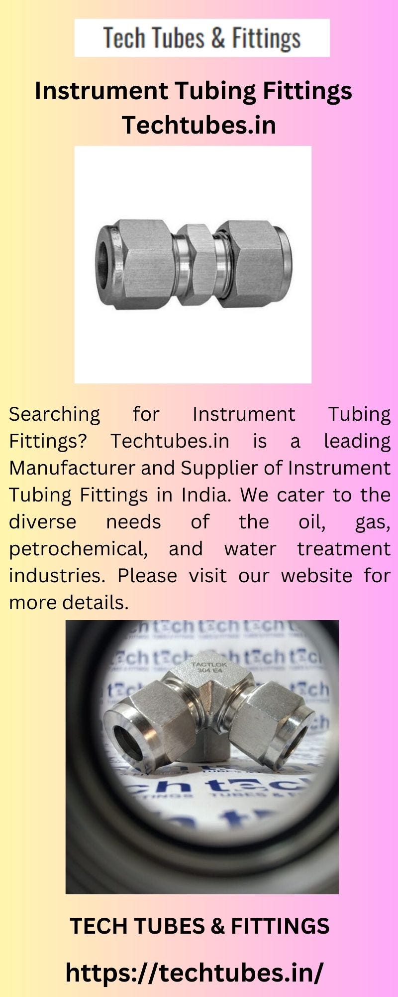 Instrument Tubing And Fittings at Jasper Winder blog