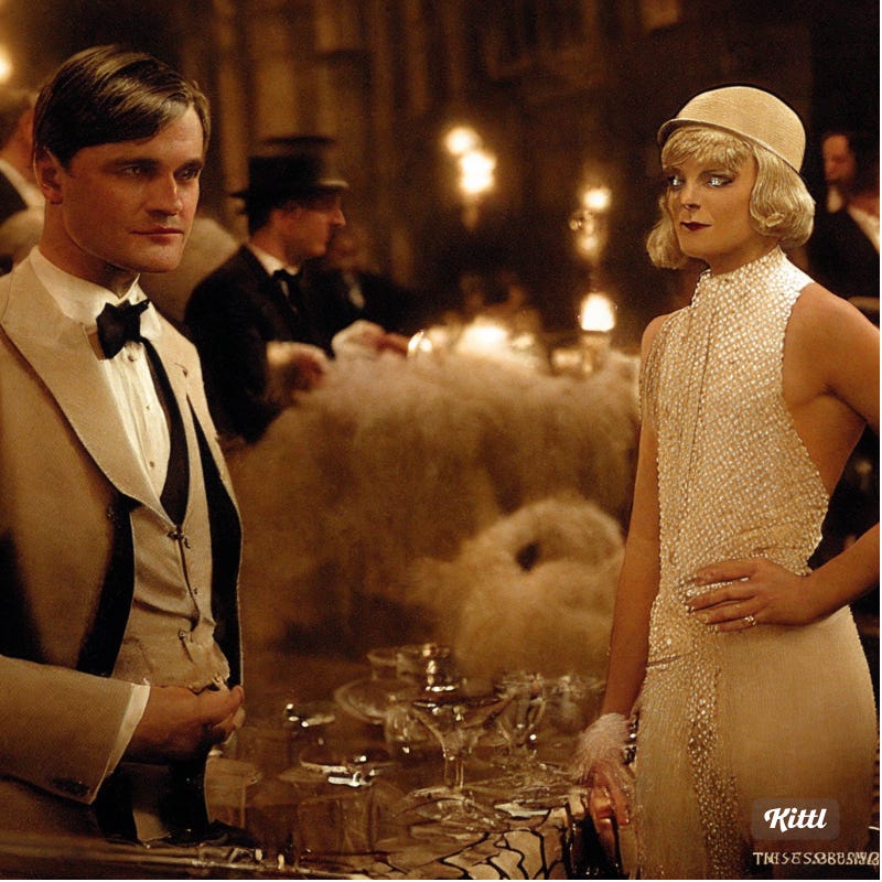 The Great Gatsby 2022 Party Scene