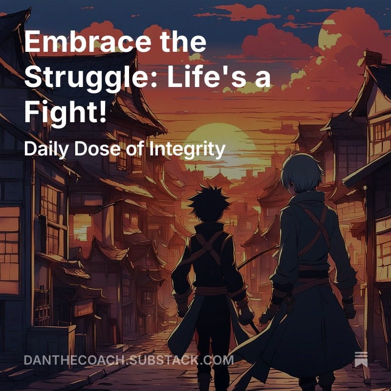 Embrace the Struggle: Life’s a Fight! | by Daniel Munro | Medium