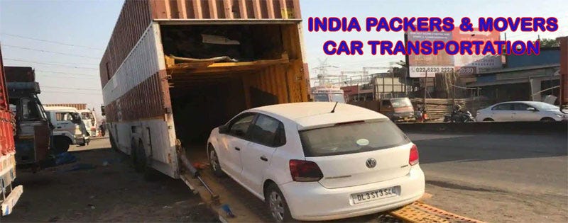 Car Shifting In Noida - Indiapackersandmovers - Medium