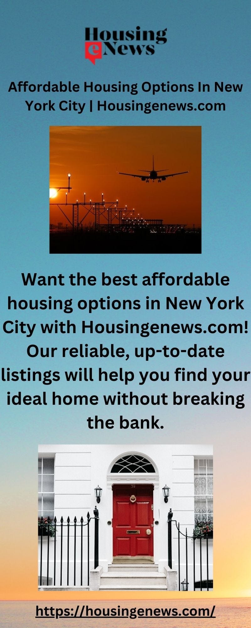 Affordable Housing Options In New York City | Housingenews.com ...
