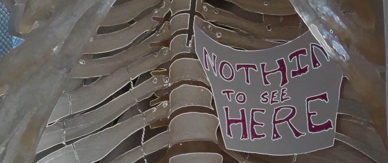 Nothing to see here. AI challenges us to remember what makes… | by ...