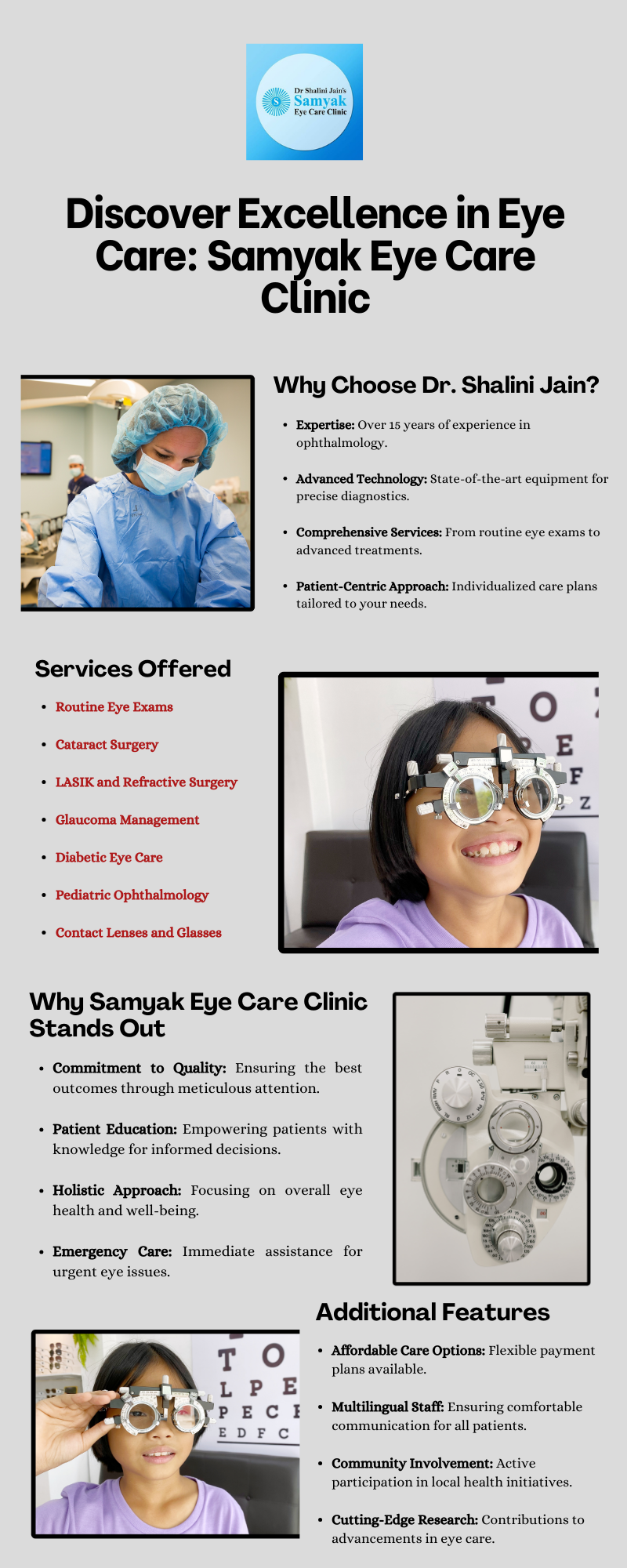 Best Eye Doctor in Vasundhara, Ghaziabad - Dr. Shalini Jain's Samyak ...