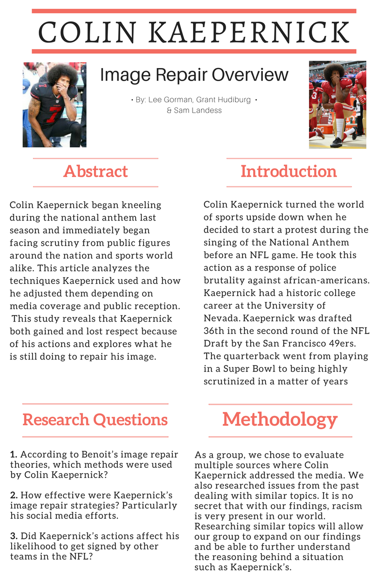 Colin Kaepernick — Creative Handout | by Lee Gorman | Medium