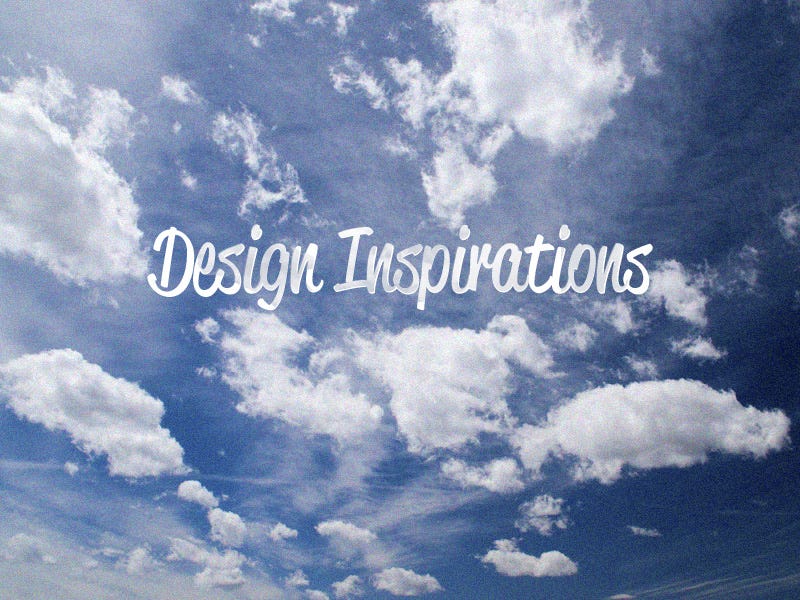 Design inspirations. How to get Inspirations for your… | by aroon | UI ...