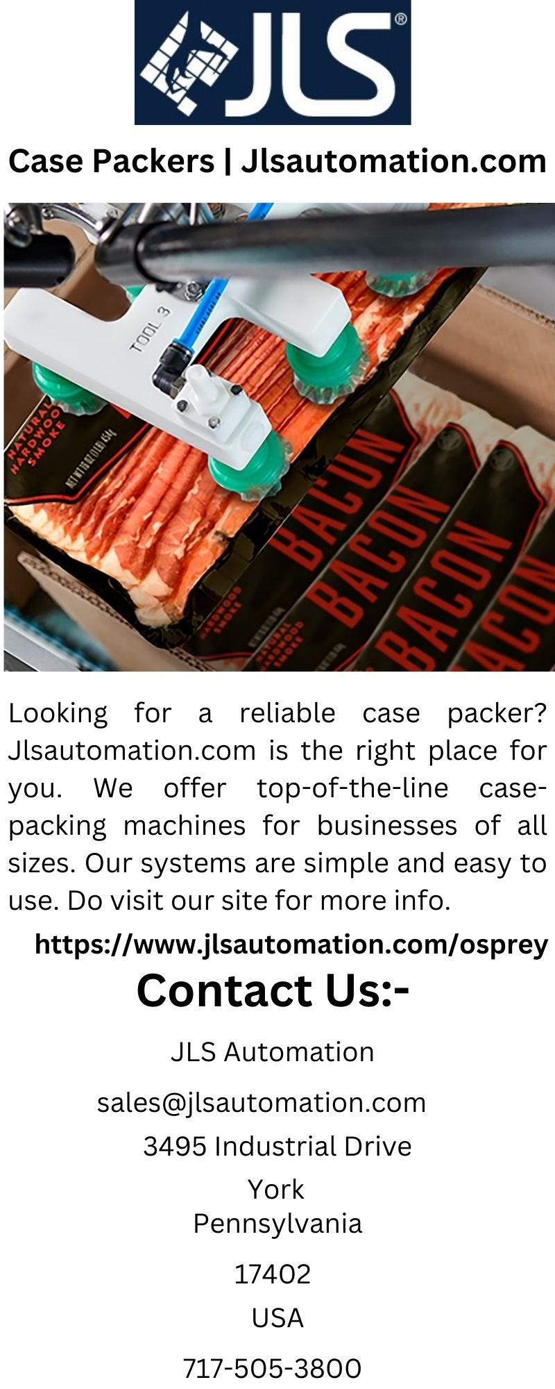 Case Packers | Jlsautomation.com - Jlsautomation - Medium