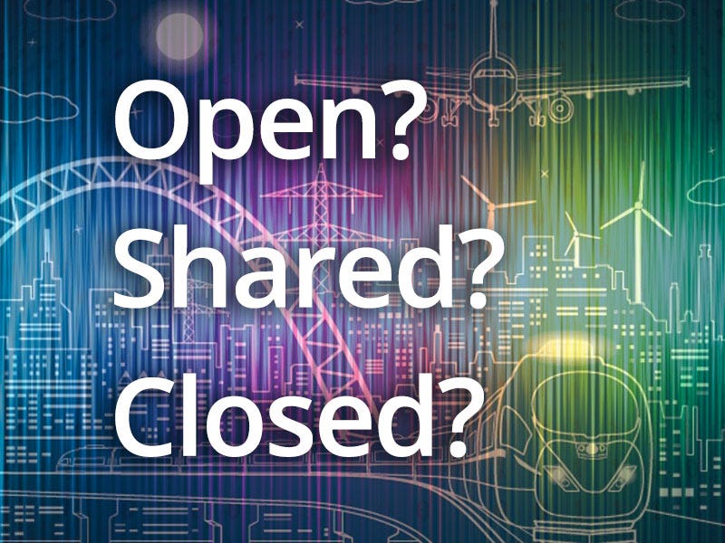 The Data Spectrum: defining Shared & Closed | by Gavin Starks | Medium