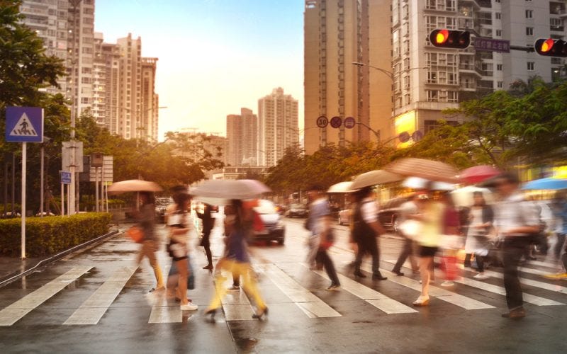 City life and the people. The existence of an individual is the… | by ...