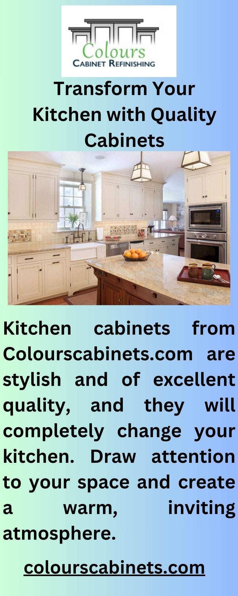 Transform Your Kitchen with Quality Cabinets - Colours cabinets - Medium