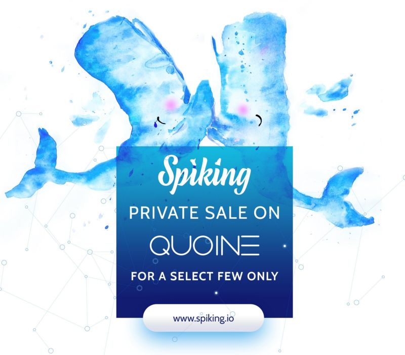 Spiking Private Sale on QUOINE. My life has been full of adventures… | by Spiking x CBC ...