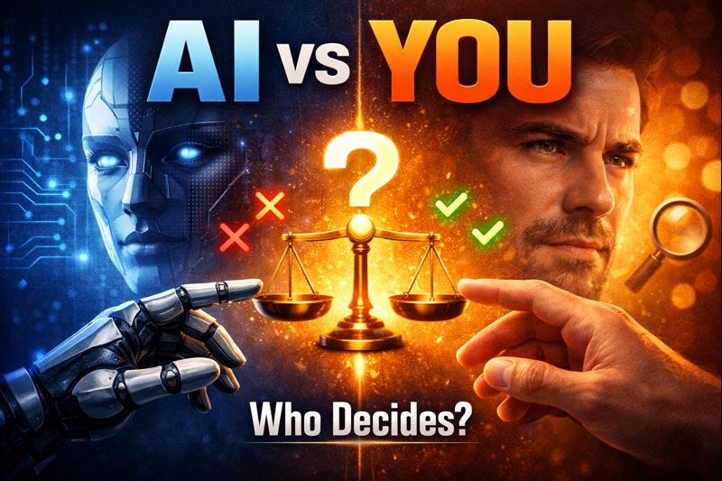 AI vs Human Judgment: How to Know When to Trust the Output | by Leena ...
