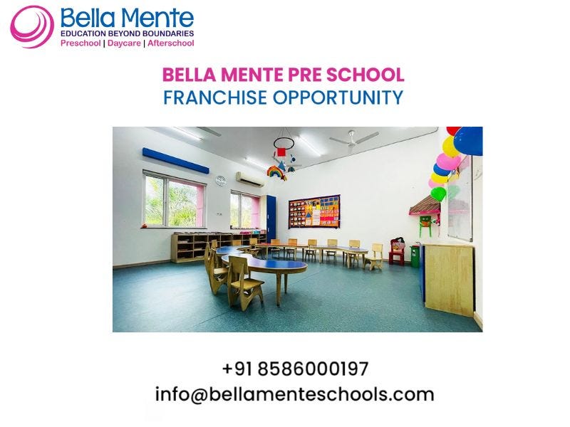 Elevating Education: Bella Mente Preschool — Leading the Way in Early Childhood Franchises | by ...