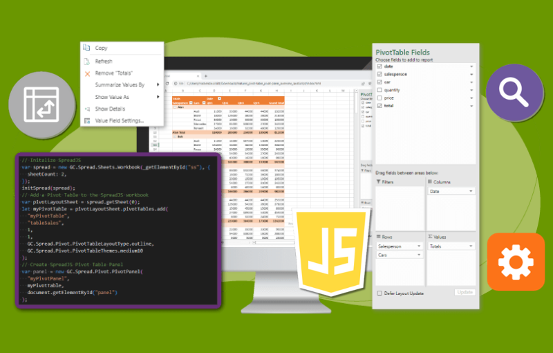 How to Add a JavaScript Pivot Table to Your Web Application | by MESCIUS inc. | MESCIUS inc ...