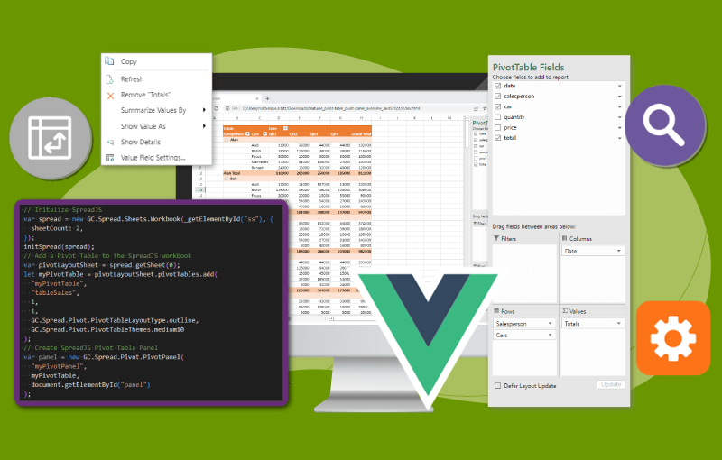 How to Add a Vue Pivot Table to Your Web Application | by MESCIUS inc. | MESCIUS inc. | Nov ...