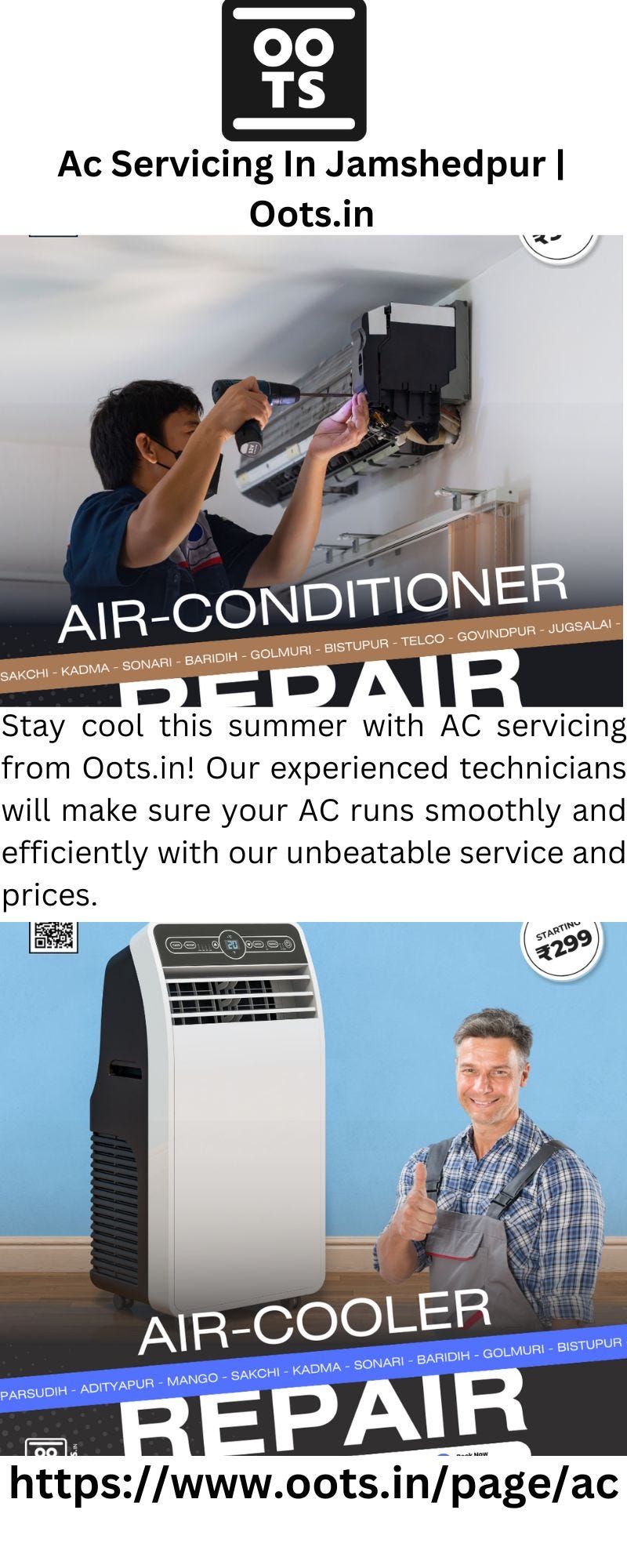 Ac Servicing In Jamshedpur | Oots.in - Ootsatjamshedpur - Medium