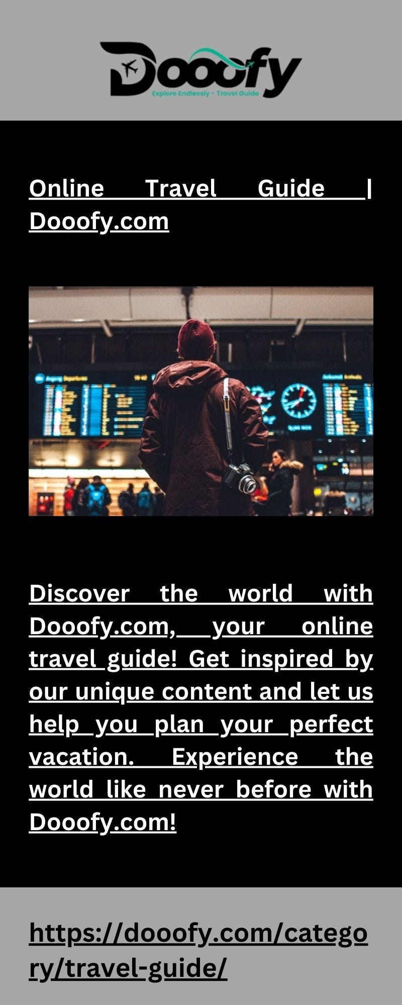 Online Travel Guide | Dooofy.com - Dooofy - Medium