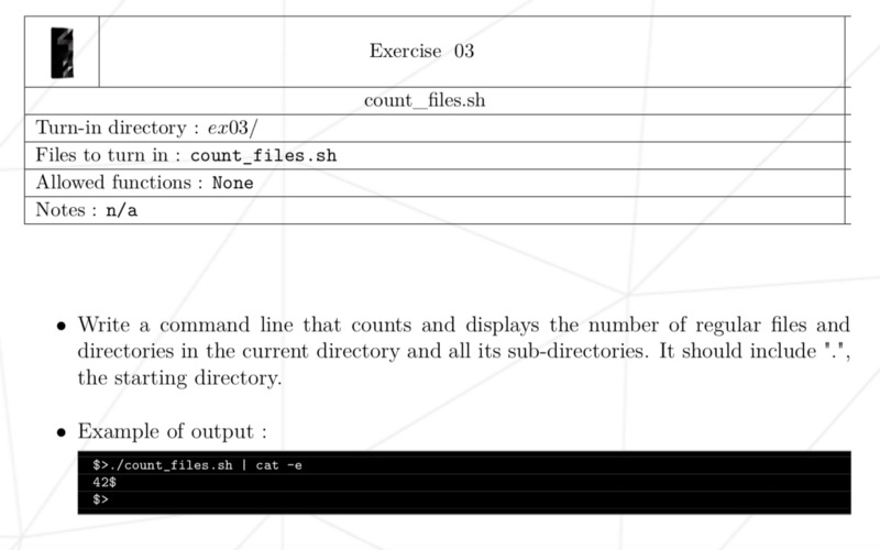 Ecole 42 的自我挑戰 — day01 — ex03（Linux） | by Tsungyu Yu | Medium