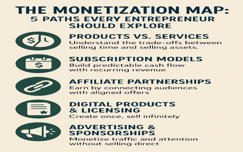 The Monetization Map: 5 Paths I Wish I Knew When I Started | by Earnest ...