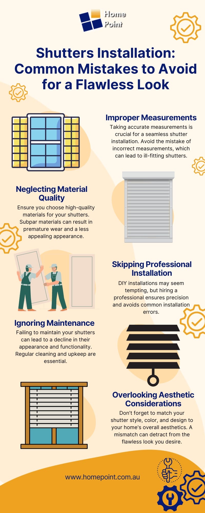 Shutters Installation: Common Mistakes to Avoid for a Flawless Look - Home Point - Medium